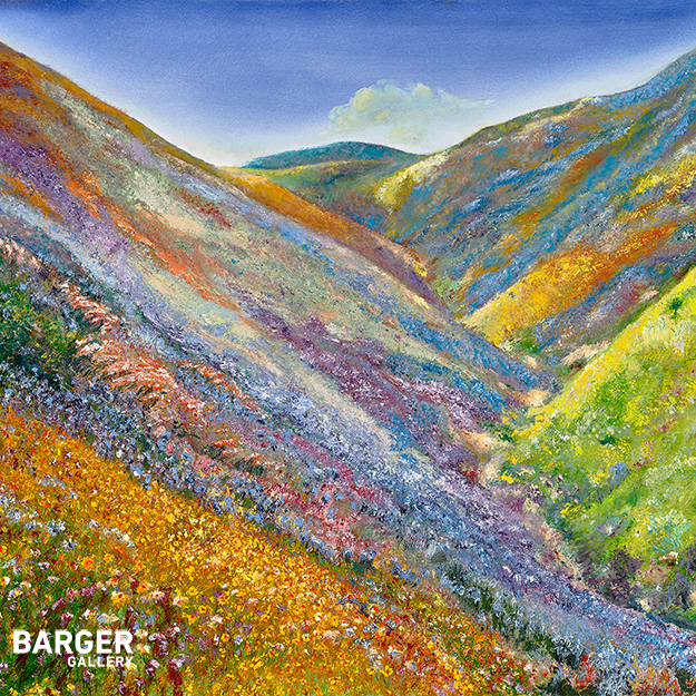 God Spilled the Paint - Painting by Jeff Barger | Barger Gallery